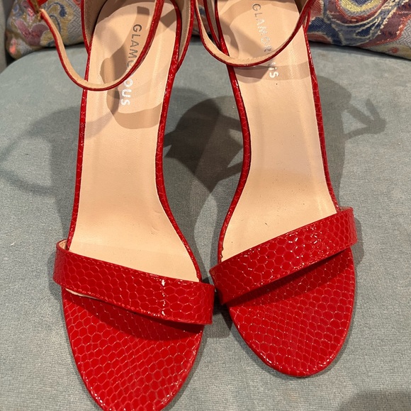 Glamorous | Shoes | 28 Glamorous Red Sandals | Poshmark